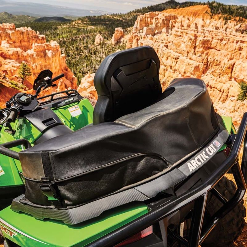 Arctic Cat ATV Zipperless Rear Rack Bag - 2015-2023 XR Alterra / Sac p ...